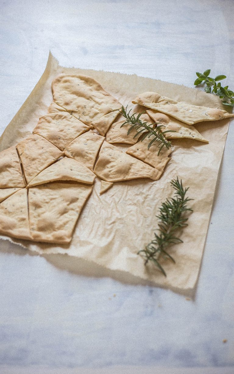 Cracker mit Meersalz und Rosmarin – Thermomix® Rezept