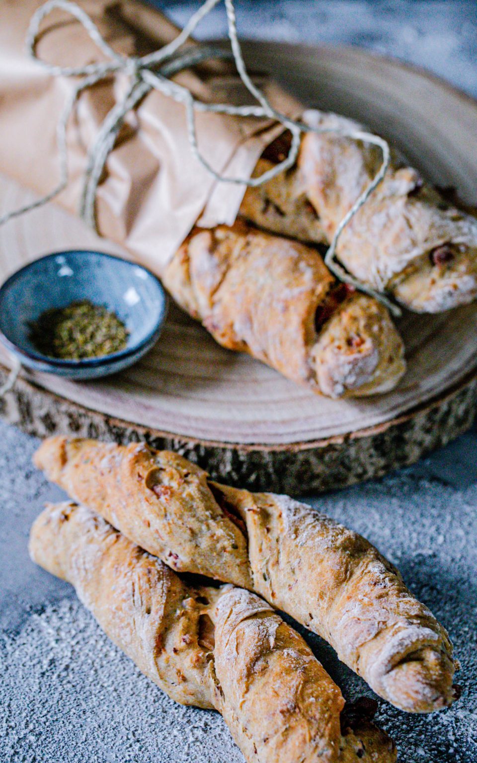 Speckbrot mit Sauerteig aus dem Thermomix® – Herzgedanke