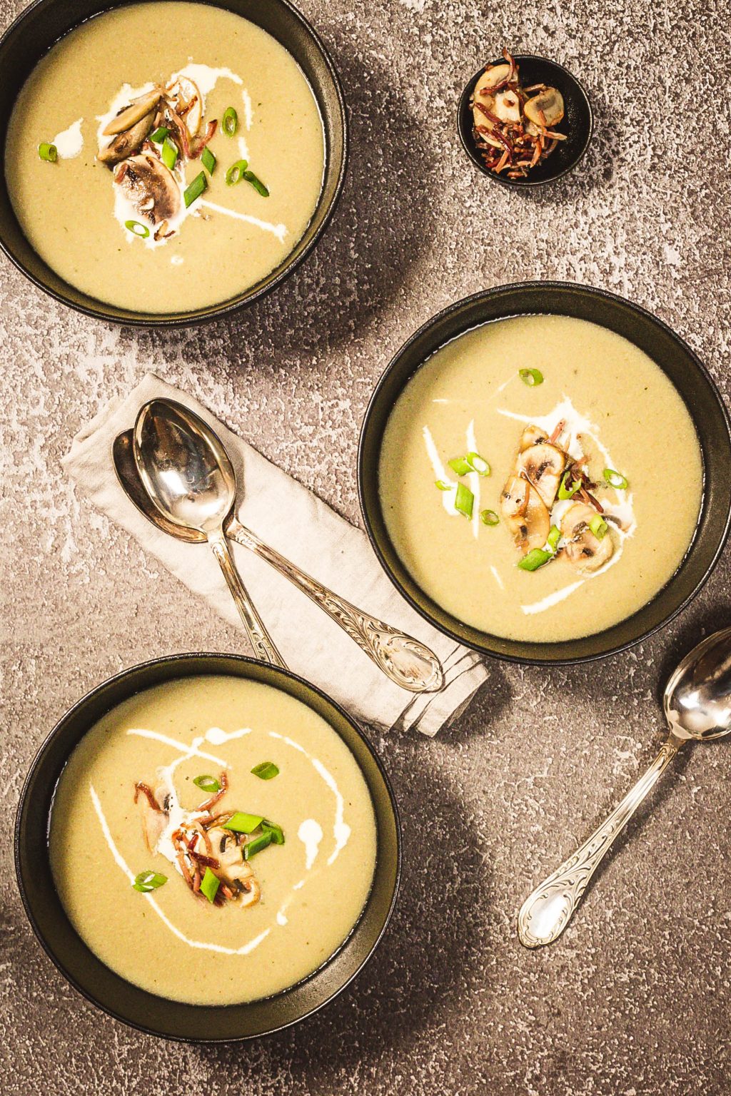Champignoncremesuppe – Herzgedanke